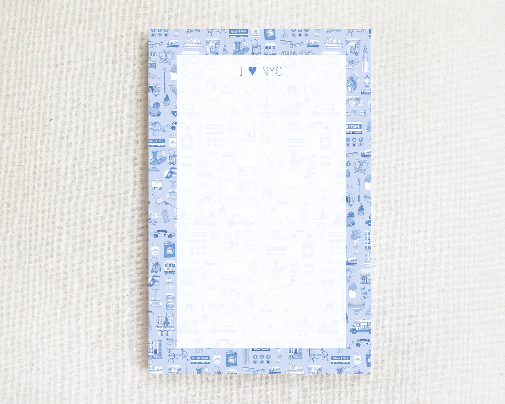 Tonal New York City Personalized Notepad – Joanna Baker